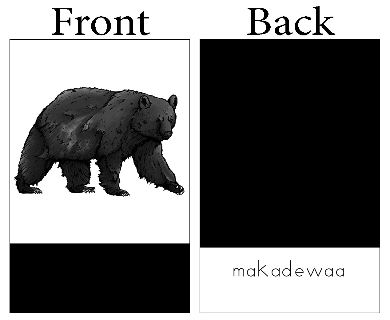 Color Cards (Ojibwe)