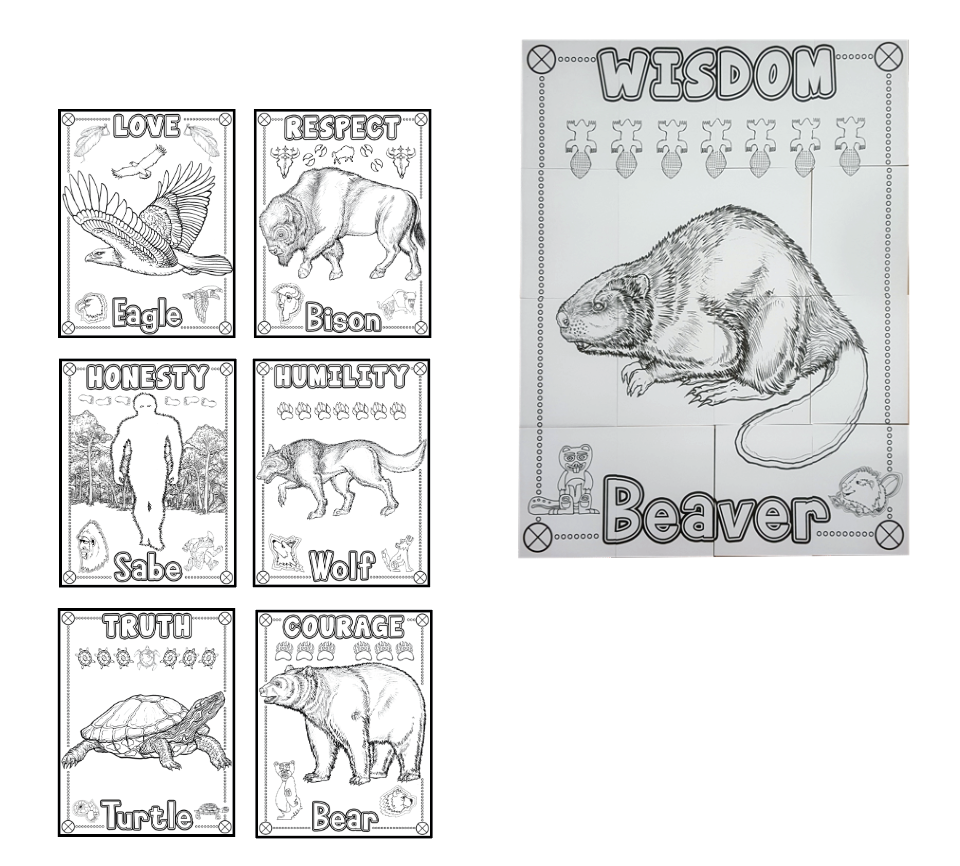 Tiled Seven Teaching Set