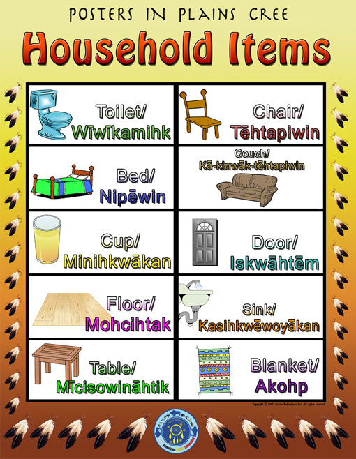 Plains Cree (Household Items)
