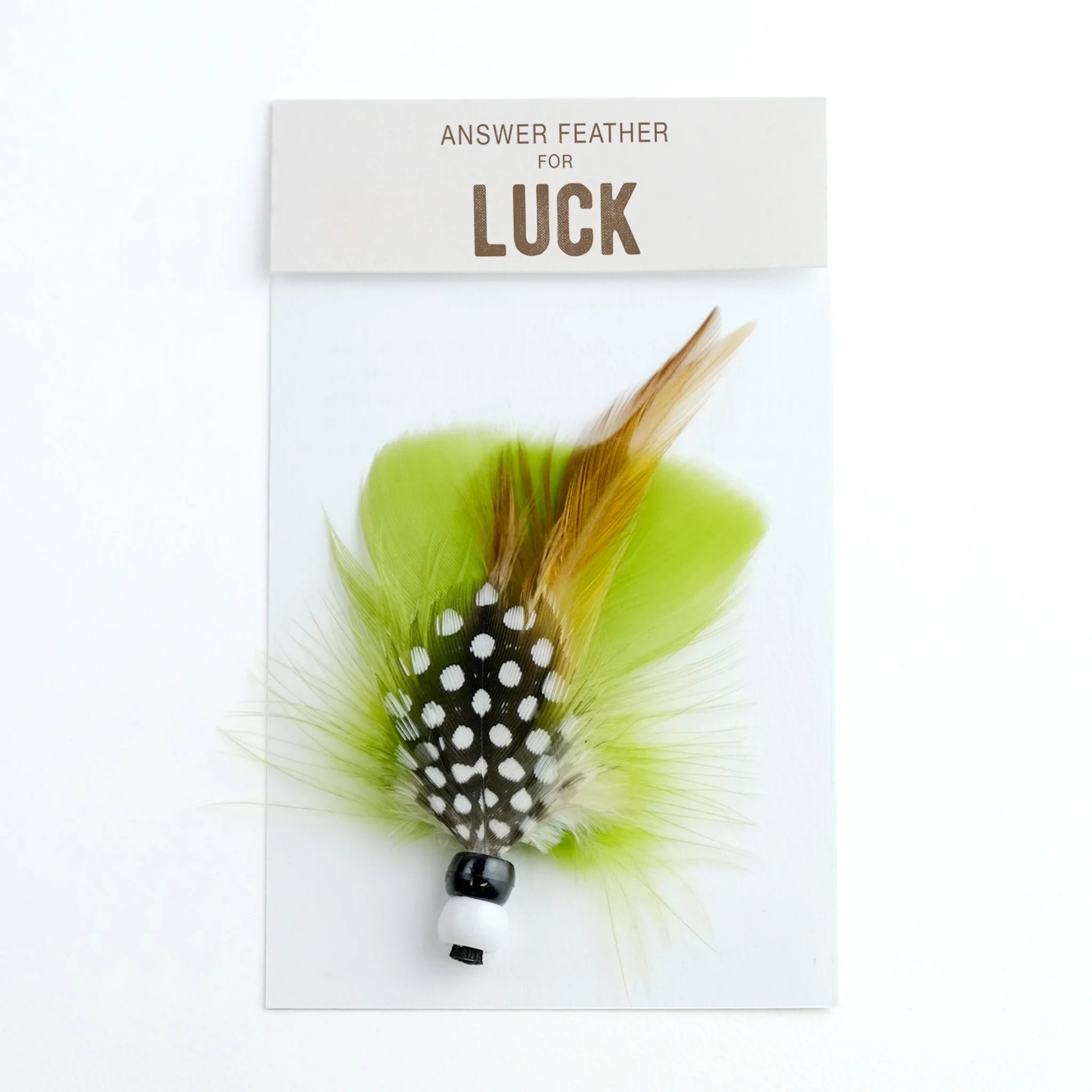 Answer Feather for Luck