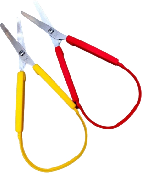 2-Pack Safety Grip Scissors