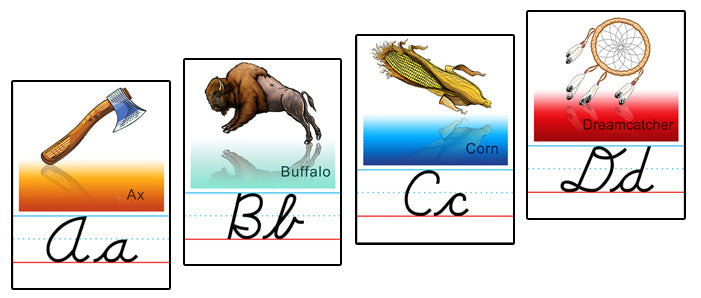 Cursive Alphabet Line