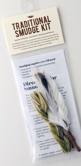 Traditional Smudge Kit - Sweetgrass