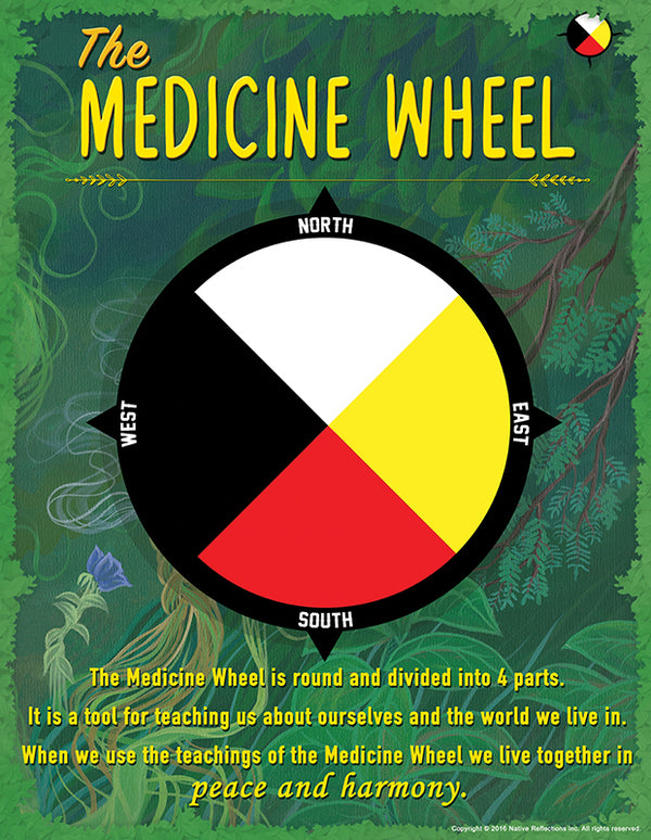 Anishinaabe Medicine Wheel IndigenousHistoryMonth #Indigenous