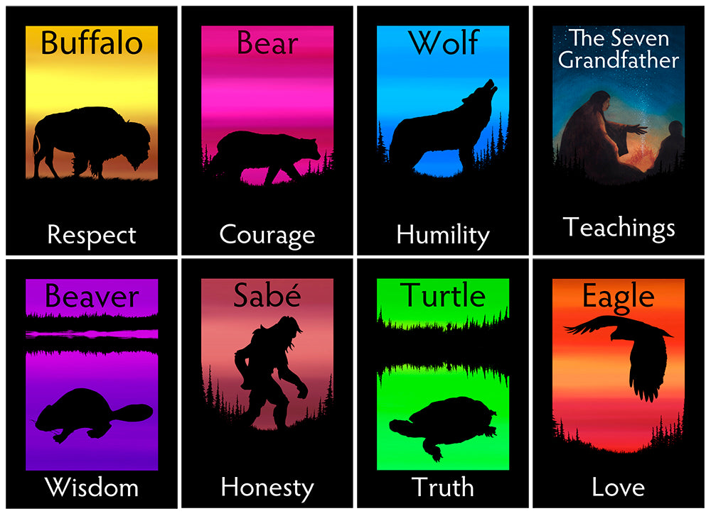 Seven Teachings (Silhouette)